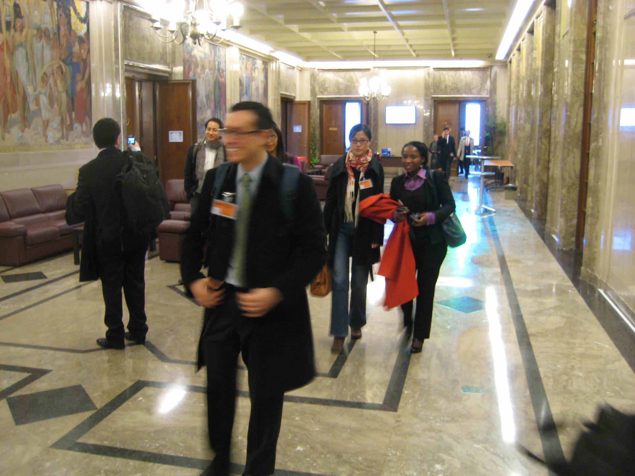 WTI master programme’s traditional visit to Geneva