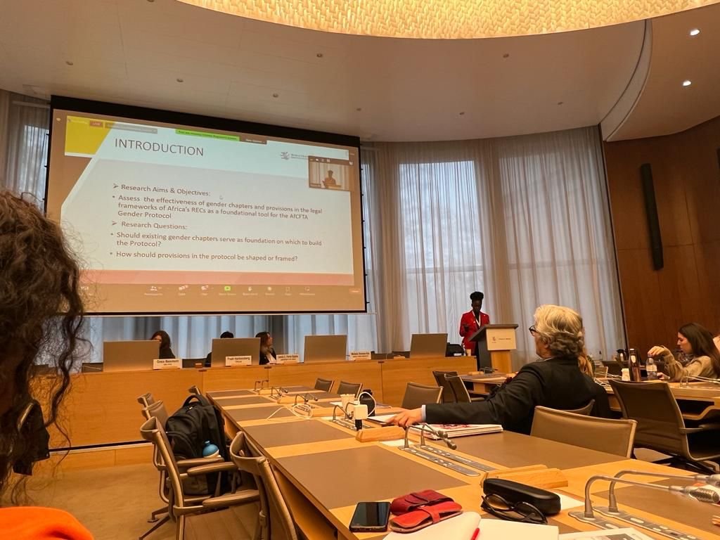 WTI at the first World Trade Congress on Gender