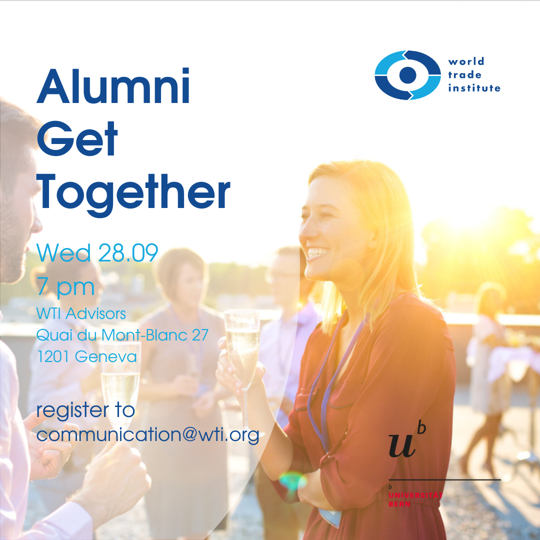 WTI Alumni? Join the next Get-Together in Geneva