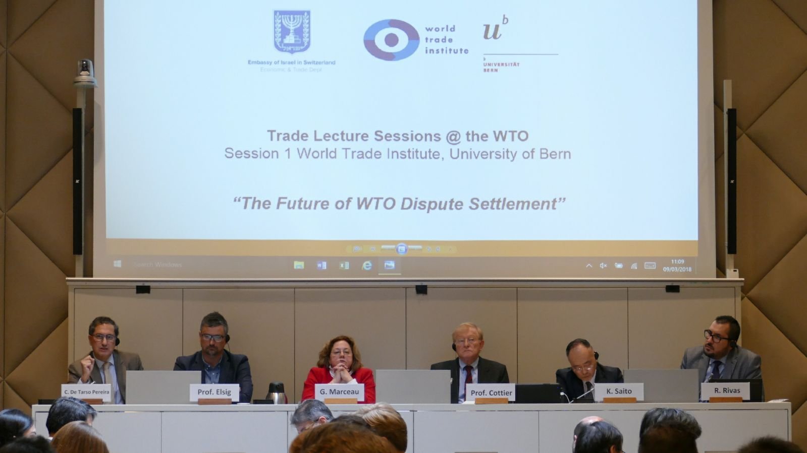 Trade Lecture on WTO dispute settlement held in Geneva