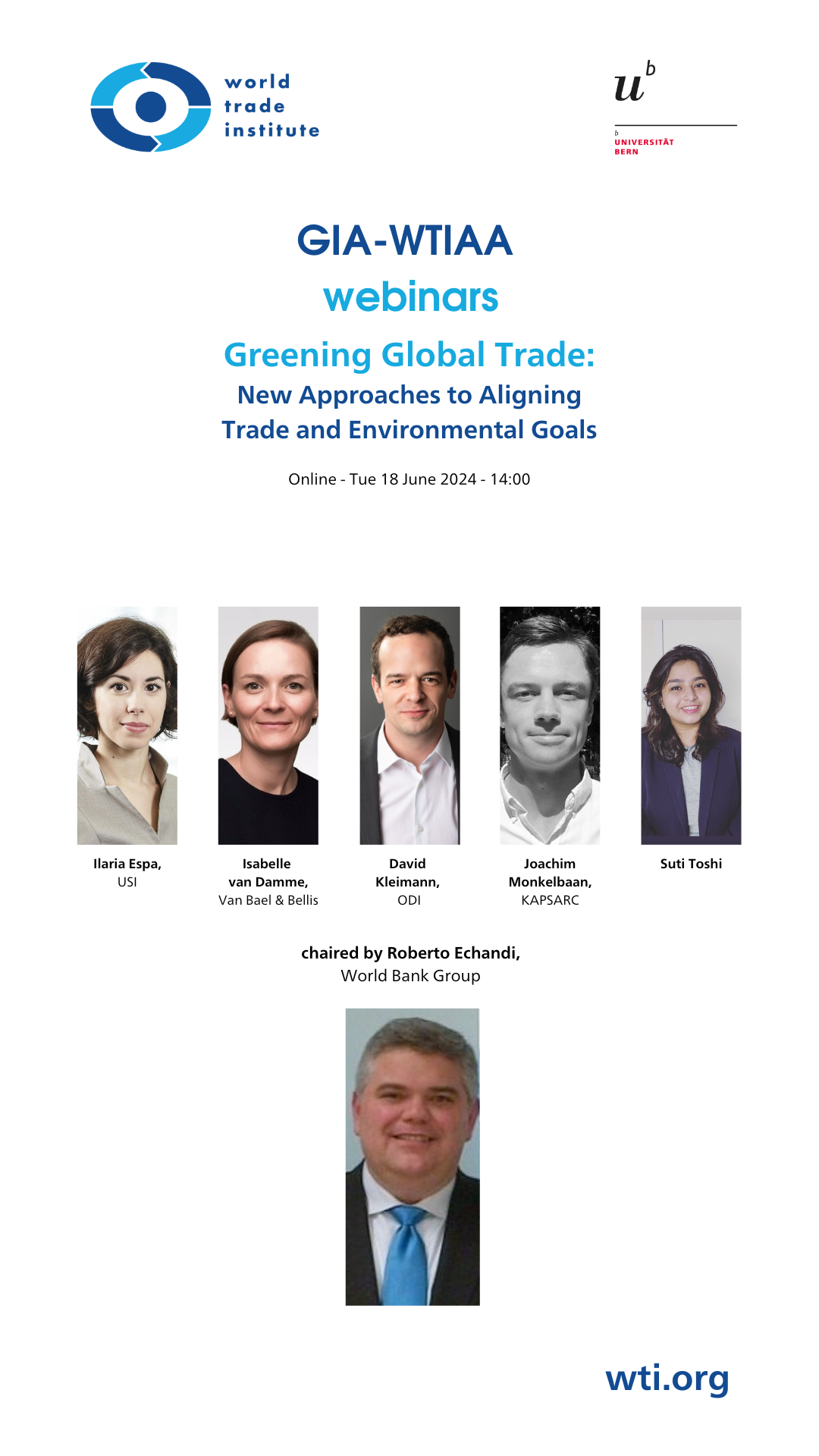 GIA-WTIAA Webinar #2: Greening Global Trade: New Approaches to Aligning Trade and Environmental ...